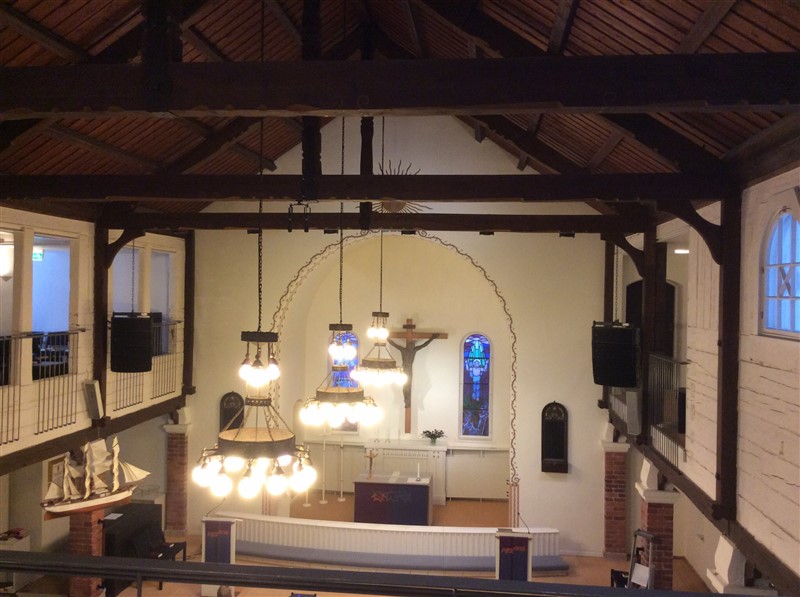 Proel Axiom Line Array Upgrades Oulu Church